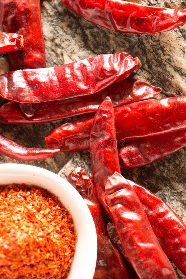 Red Chillies stock image. Image of pepper, spicy, group - 78292751