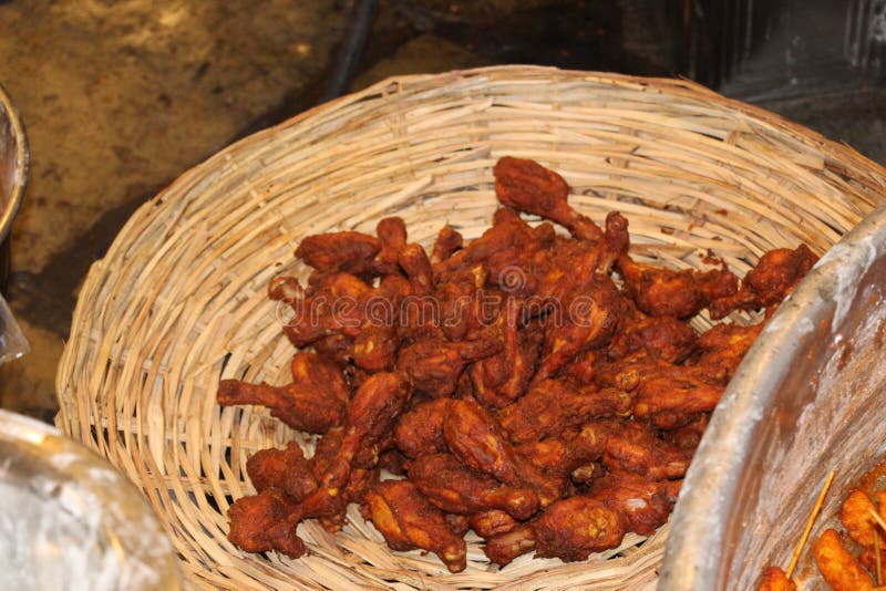 Chilly Chicken Curry Boneless Stock Image - Image of wholesome, chicken ...