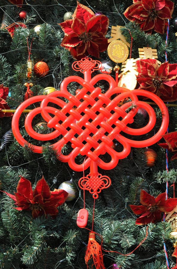 The red Chinese knot stock photo. Image of year, blessing - 7918278