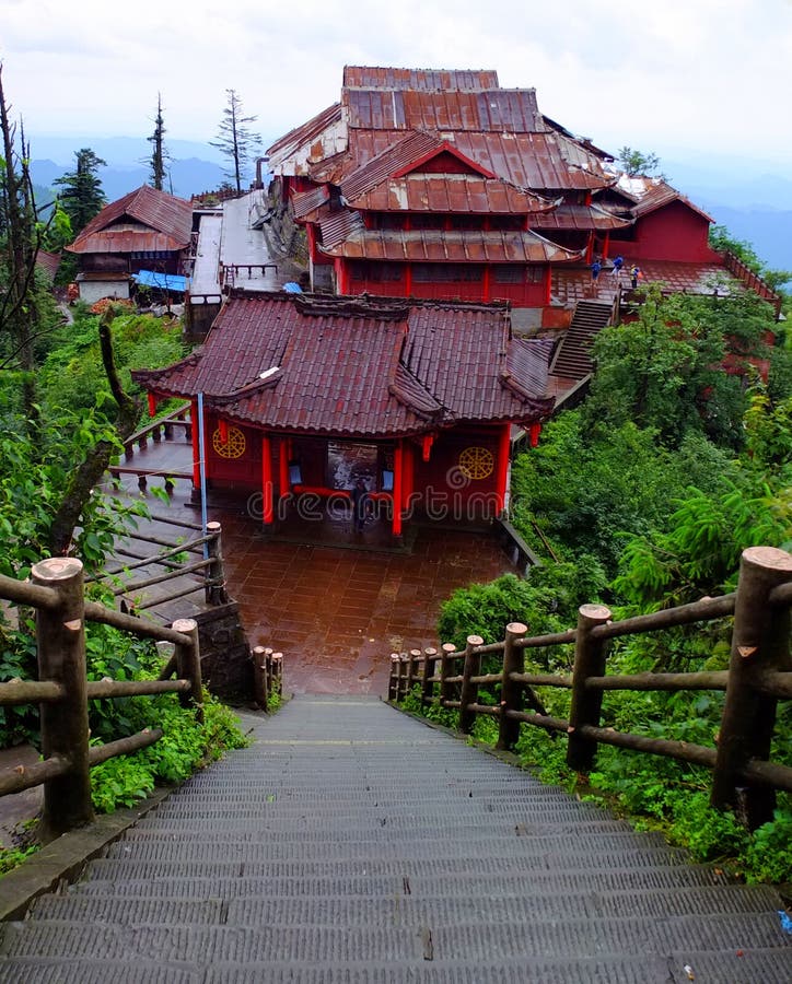 Red chinese temple stock photo. Image of antique, faith - 30220686