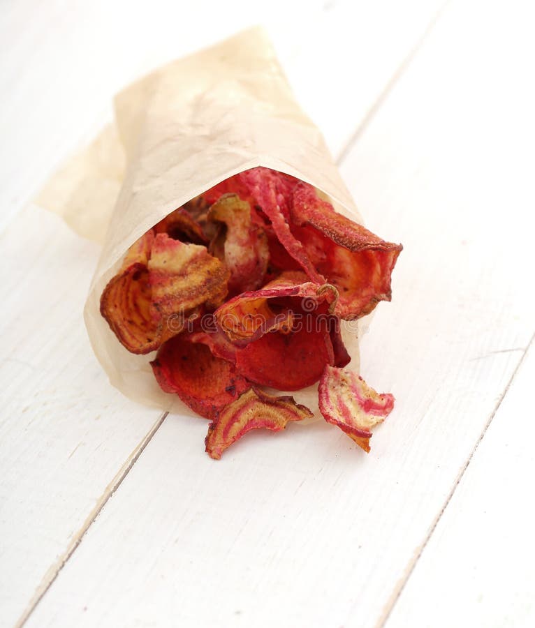 Red chips stock photo. Image of gourmet, fatty, delicious - 61668056