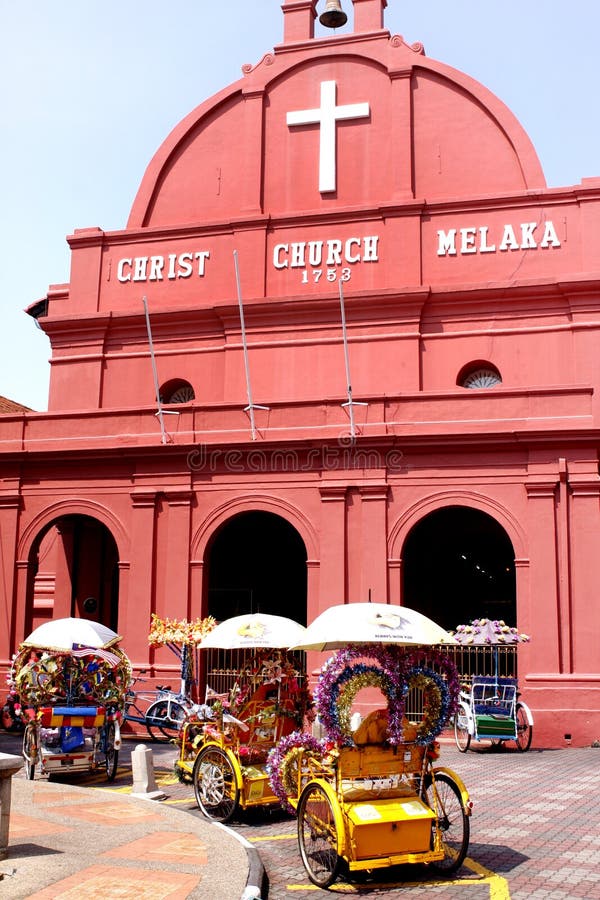 Christ Church Malacca editorial photography. Image of melaka - 30830617