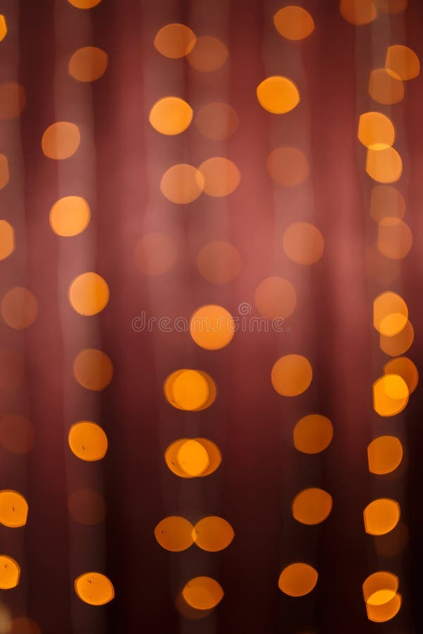 Defocused Abstract Red Christmas Background. Bokeh Lights Stock Image ...