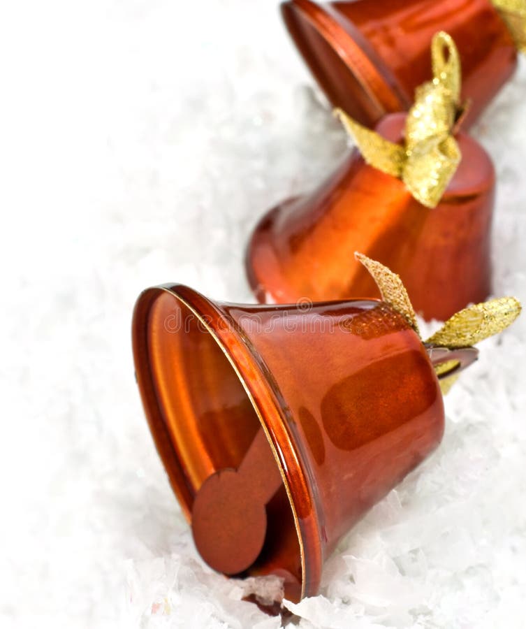 Red christmas bells stock photo. Image of ring, peace - 16908574