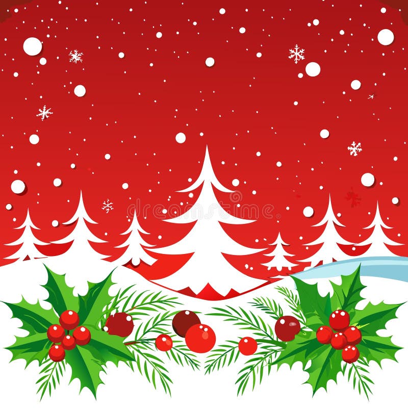 Red Christmas Border Background Snow Particles Falling Snow Texture ...