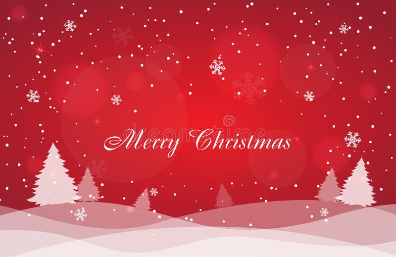 Red Christmas card stock illustration. Illustration of holiday - 77532108