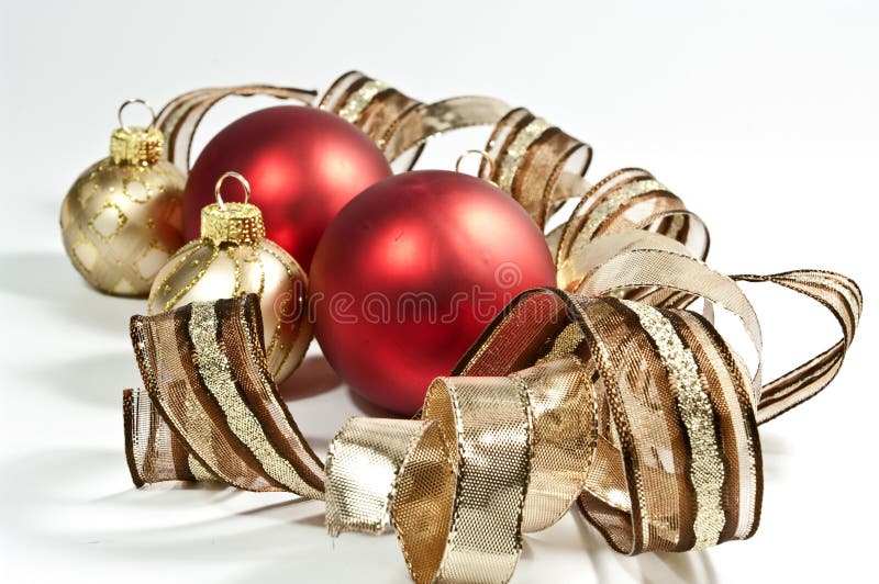 Red christmas tree balls stock image. Image of holiday - 11816787