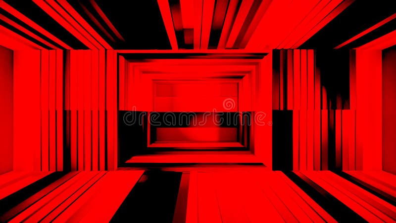 Red Chromatic Abstract Background Stock Illustration - Illustration of ...