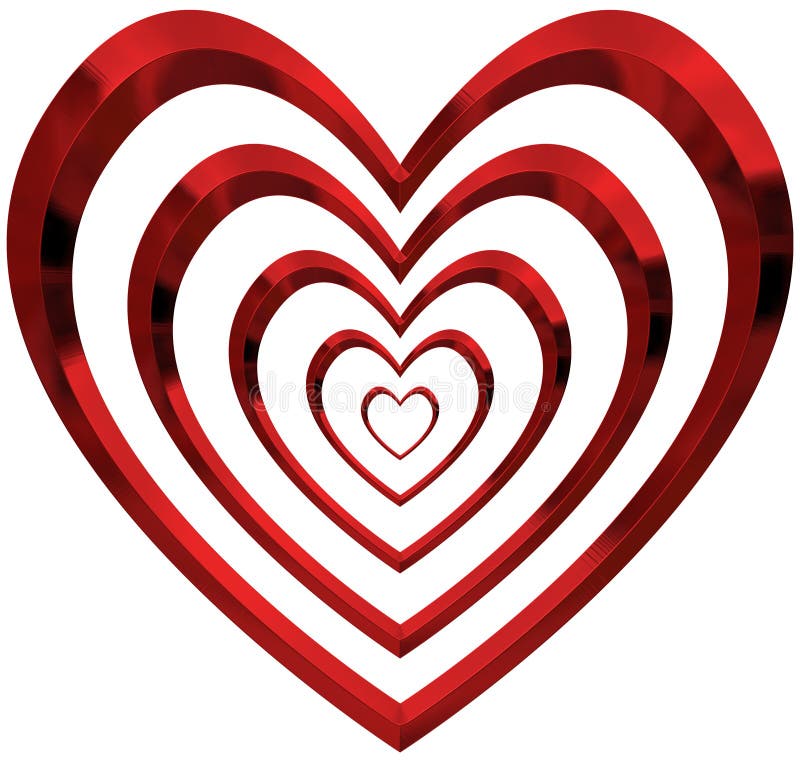 Printable Baby Shape Flash Card, Heart Stock Illustration ...