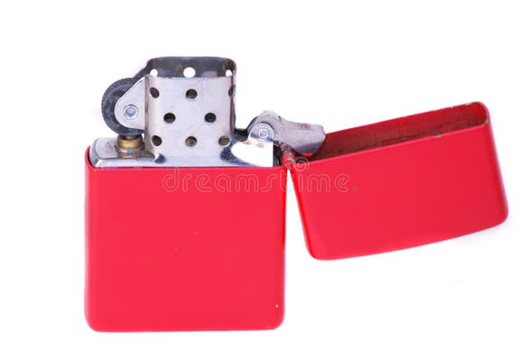 Red Cigarette Lighter stock image. Image of cigar, addiction - 2908225