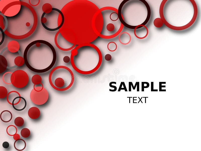 Red Circle Background stock illustration. Illustration of sample - 22673075