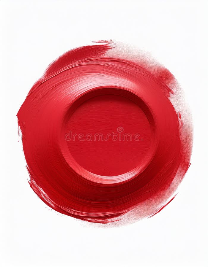 Red circle stock illustration. Illustration of visible - 374665644