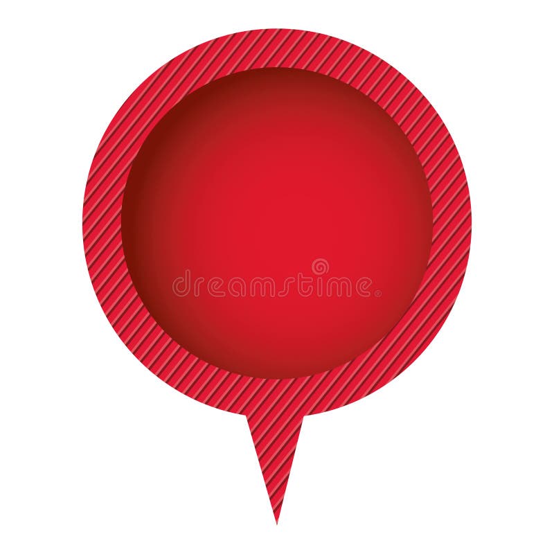 Red Chat Circle Bubble Icon Stock Illustrations – 1,082 Red Chat Circle ...