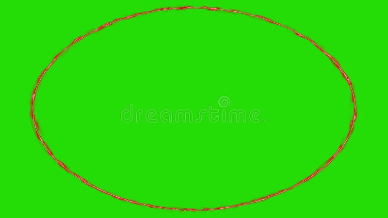 Red Circle on Green Background Stock Video - Video of pattern, design ...