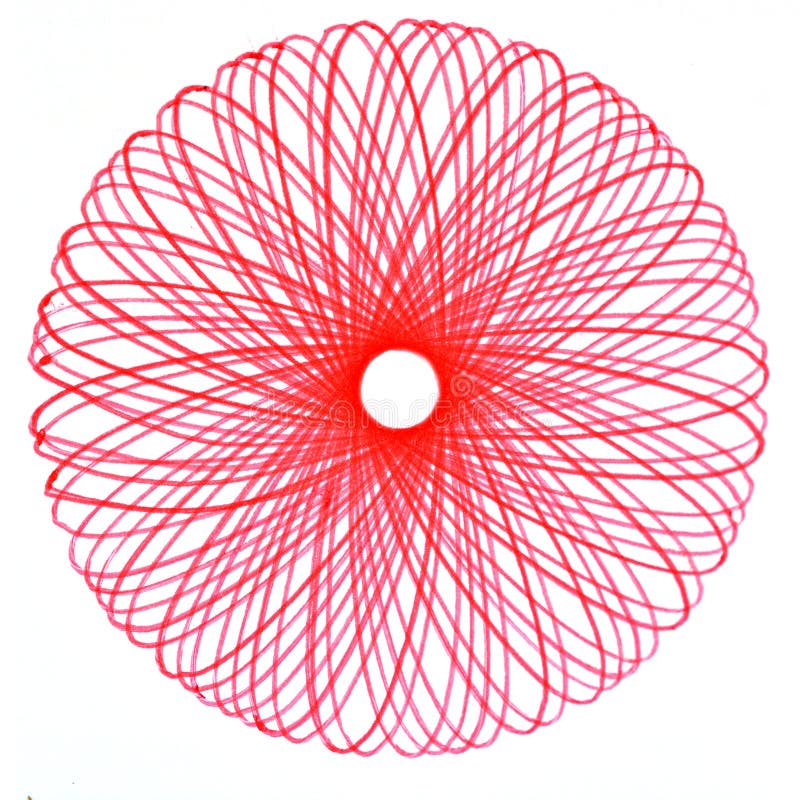 Red circle stock illustration. Illustration of color - 41047432