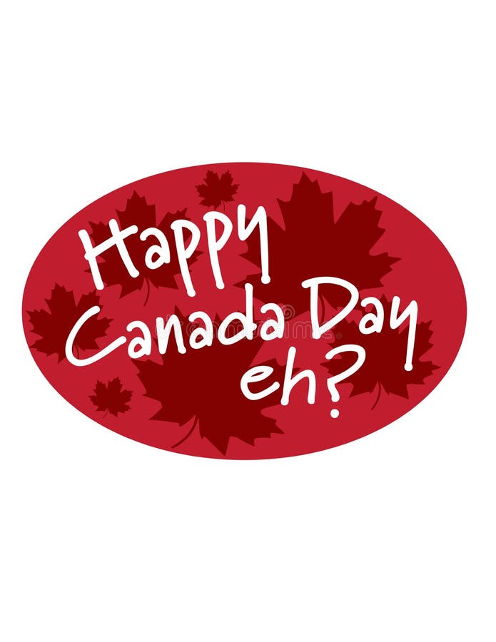 Happy Canada Day Eh Stock Illustrations – 8 Happy Canada Day Eh Stock ...