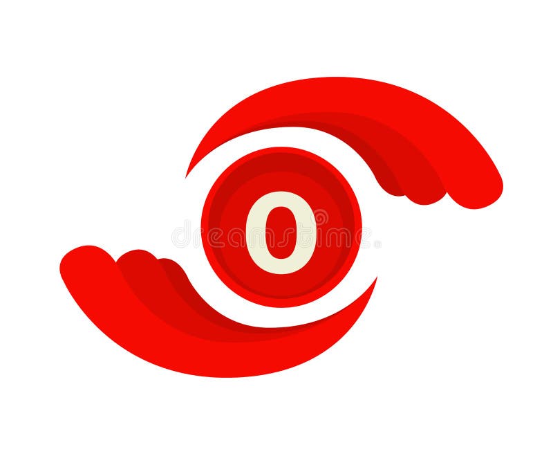 Wind type letter o stock vector. Illustration of clean - 109882988
