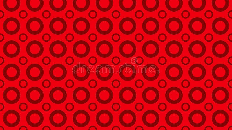 Red Circle Pattern stock vector. Illustration of circle - 163043175