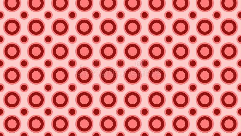 Red Circle Pattern Vector Image Stock Illustration - Illustration of ...