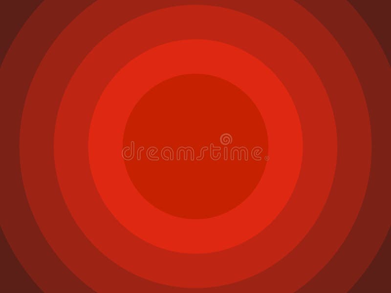 Red Circles Vector Background Geometric Overlap Layer Stock Vector ...