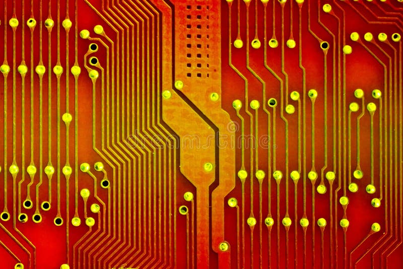 Red circuit stock image. Image of color, colors, hardware - 3186143