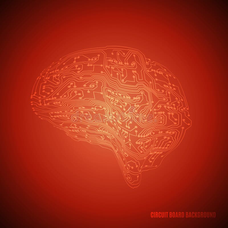 Circuit Board Brain Stock Illustrations – 7,872 Circuit Board Brain ...