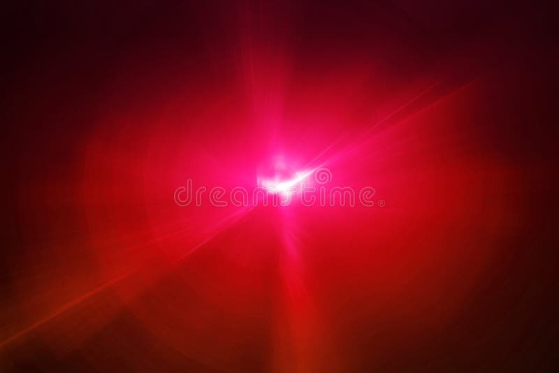 Red Circular Glow Wave. Lighting Effect Abstract Background. Stock ...