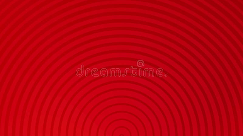 Red Circular Pattern Background Loop. Stock Video - Video of ...
