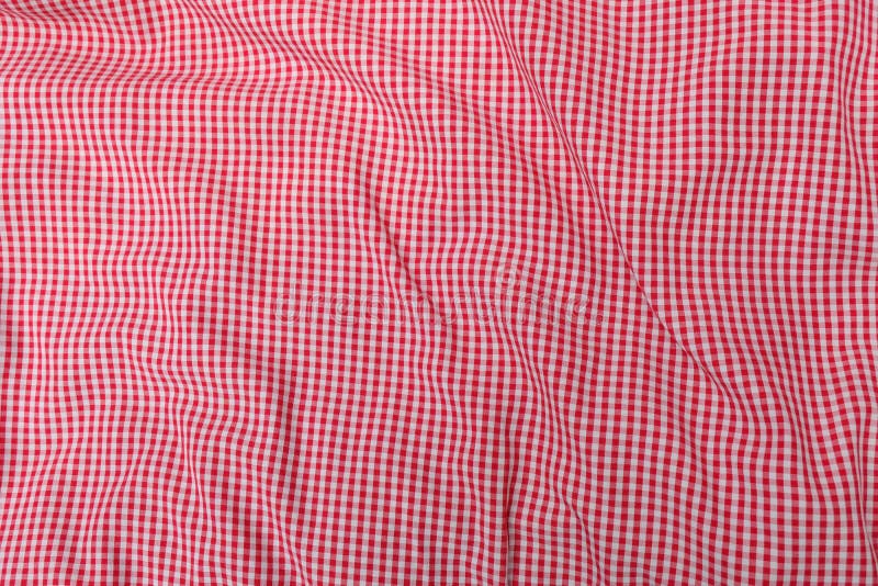Red Classic Checkered Tablecloth Texture Stock Image - Image of texture ...