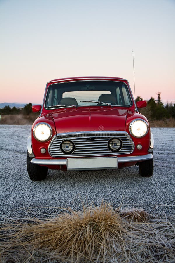 Classic mini car stock image. Image of small, mini, cooper - 31073657