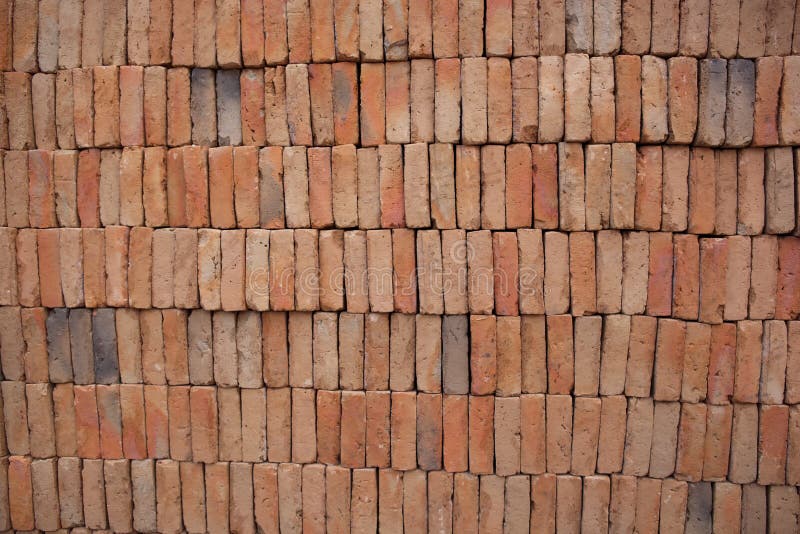 Red clay brick stock photo. Image of exterior, pattern - 99222570