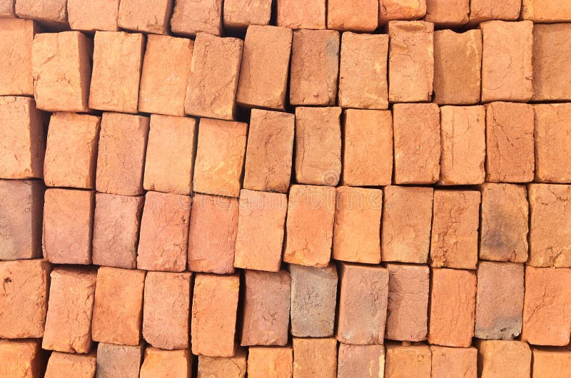 Red clay brick stock photo. Image of pattern, brick, detail - 51732476