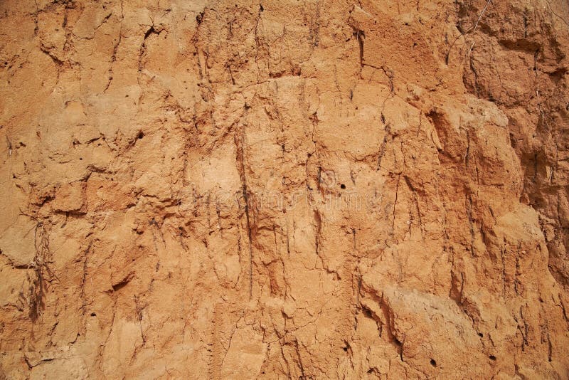 Red clay stock image. Image of textured, environment - 84107493