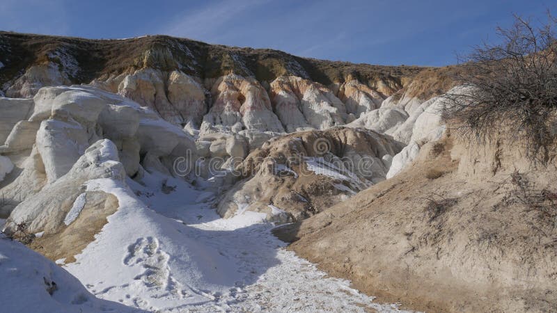 Red cliffs on blue skies. stock photo. Image of interesting - 135441202