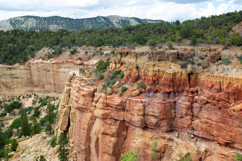 The Red Cliffs of Colorado stock image. Image of purposes - 242480925