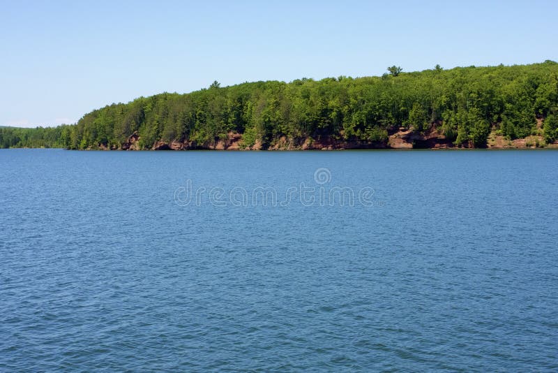 Red Cliffs 809604 stock image. Image of forest, superior - 184801713