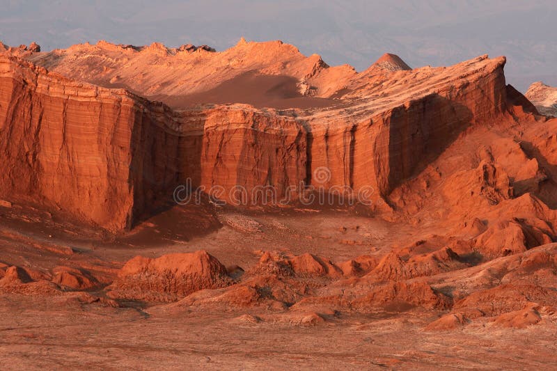 Red cliffs at sunrise stock photo. Image of valley, travel - 17675266
