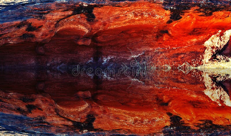 Red Cliffs of Utah stock image. Image of utah, rock - 205581599