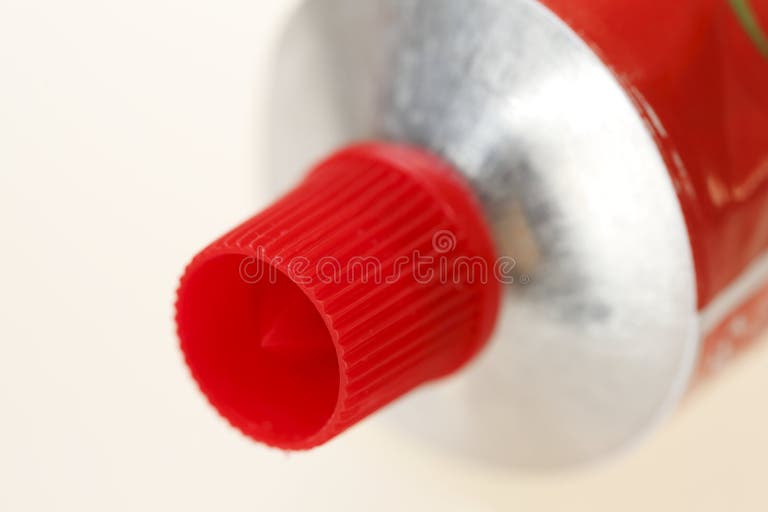 Red closure cap stock image. Image of horizontal, metallic - 19561087