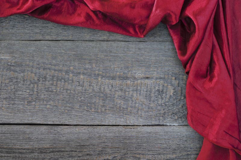Red cloth on the board stock photo. Image of pattern - 139725256