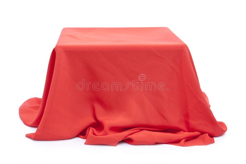 Red cloth stock image. Image of secret, silk, render - 41514237