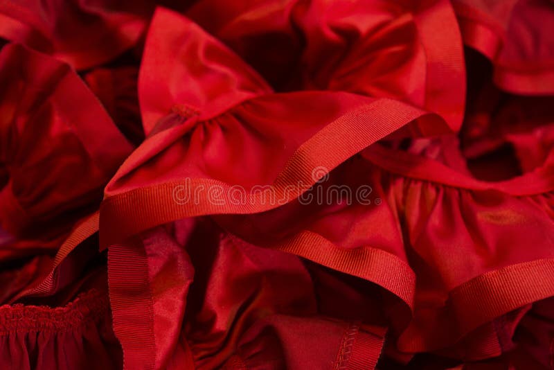 Red Cloth Ruffles stock photo. Image of fashion, design - 72939652