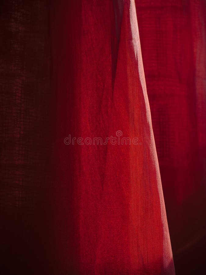 Red Cloth Texture in High Contrast Stock Image - Image of full, macro ...