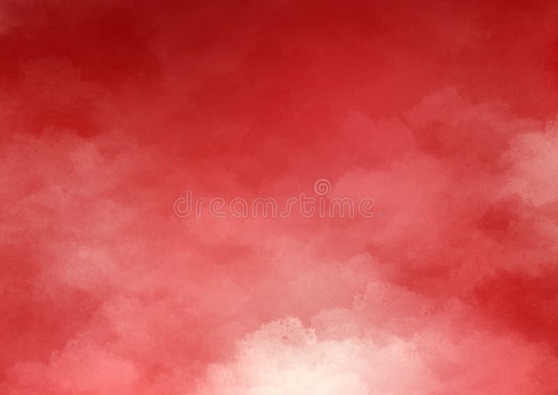 Red Cloudy Background Wallpaper for Designs Stock Illustration ...