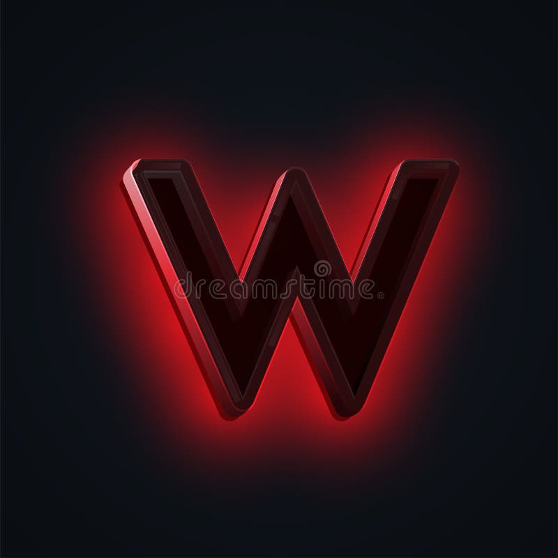 Red `CLUB` Neon Lights Character from a Fontset, Vector Stock Vector ...