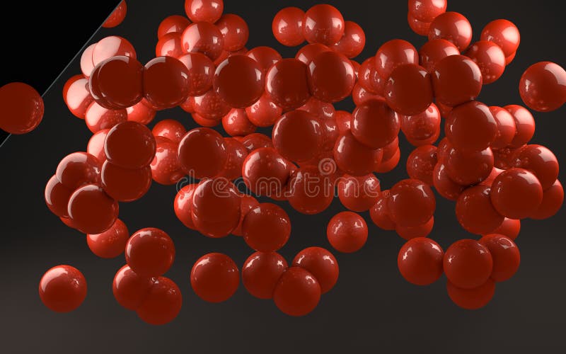 Red Cluster stock illustration. Illustration of cluster - 86264990