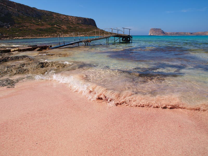 Red coast of sea stock photo. Image of stone, beach, land - 16458326