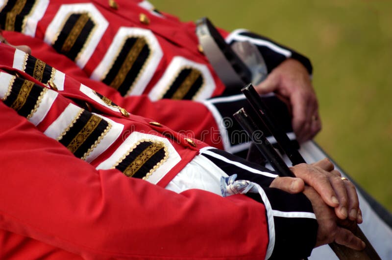 Red Coat stock image. Image of regiment, military, historical - 15872453