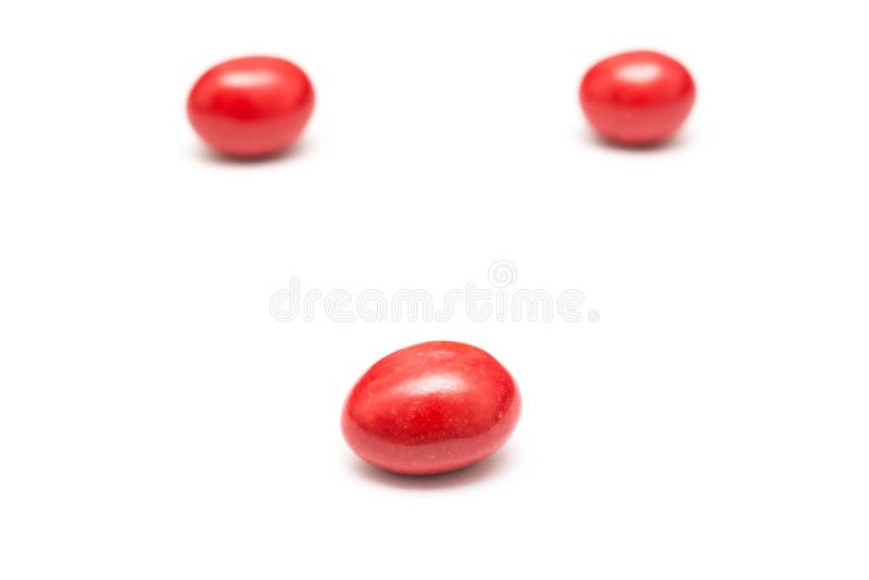 Red Coated Chocolate Candy stock photo. Image of assortment - 37611276