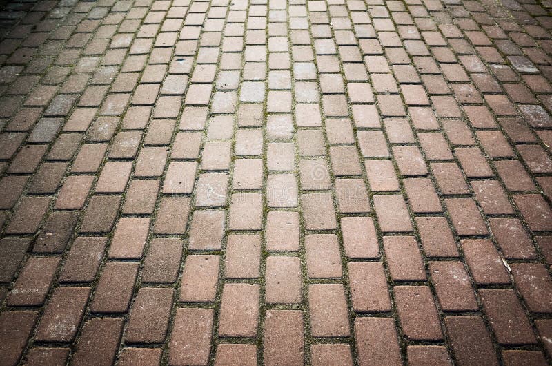 Red Cobblestone Road Background Photo Stock Image - Image of retro ...